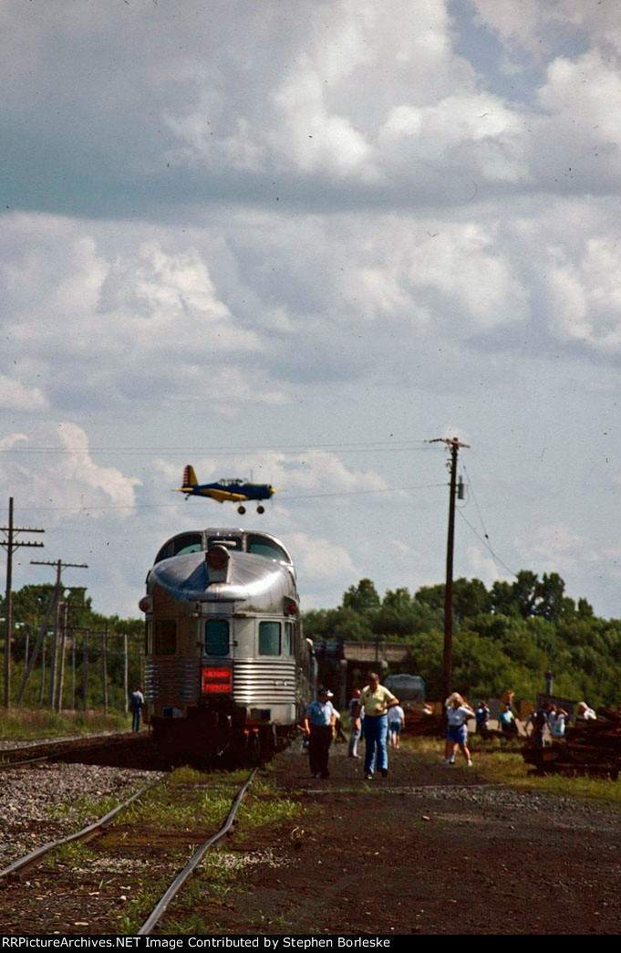 CB&Q 377 Silver Solarium